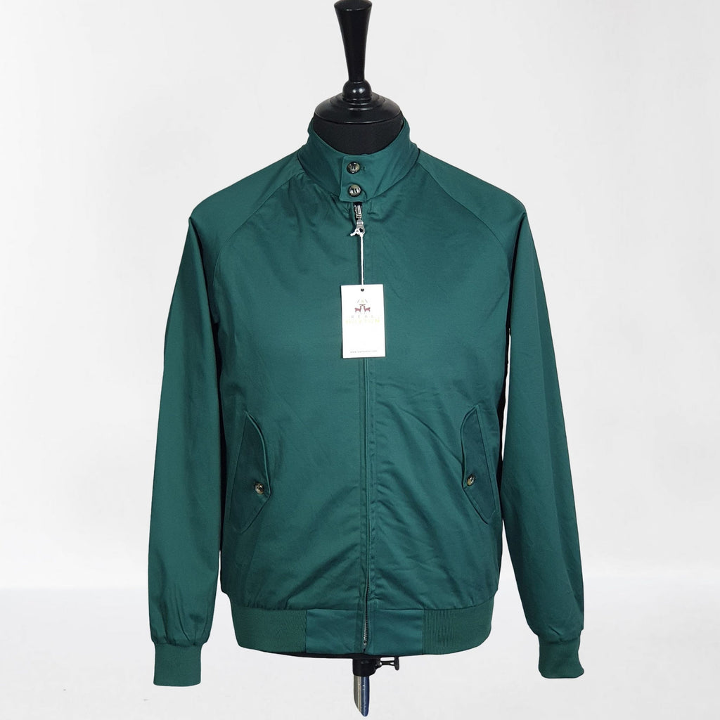 Hoxton Racing Green Harrington – Visual Impact